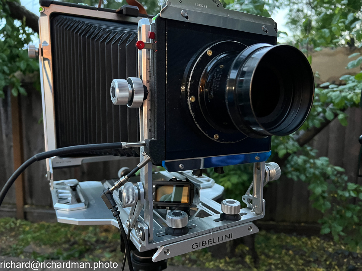 Using 8×10 Barrel Lens with a Sinar Copal Shutter – Richard Man Photography